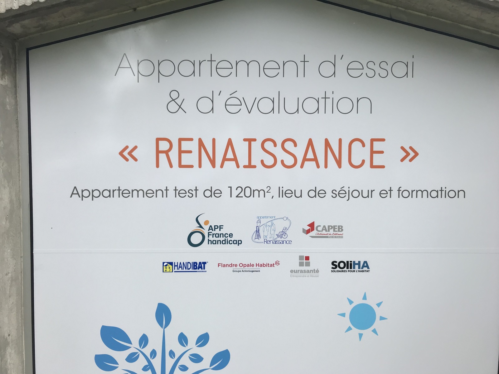 Inauguration de l'appartement test Renaissance à Longuenesse - Scemed
